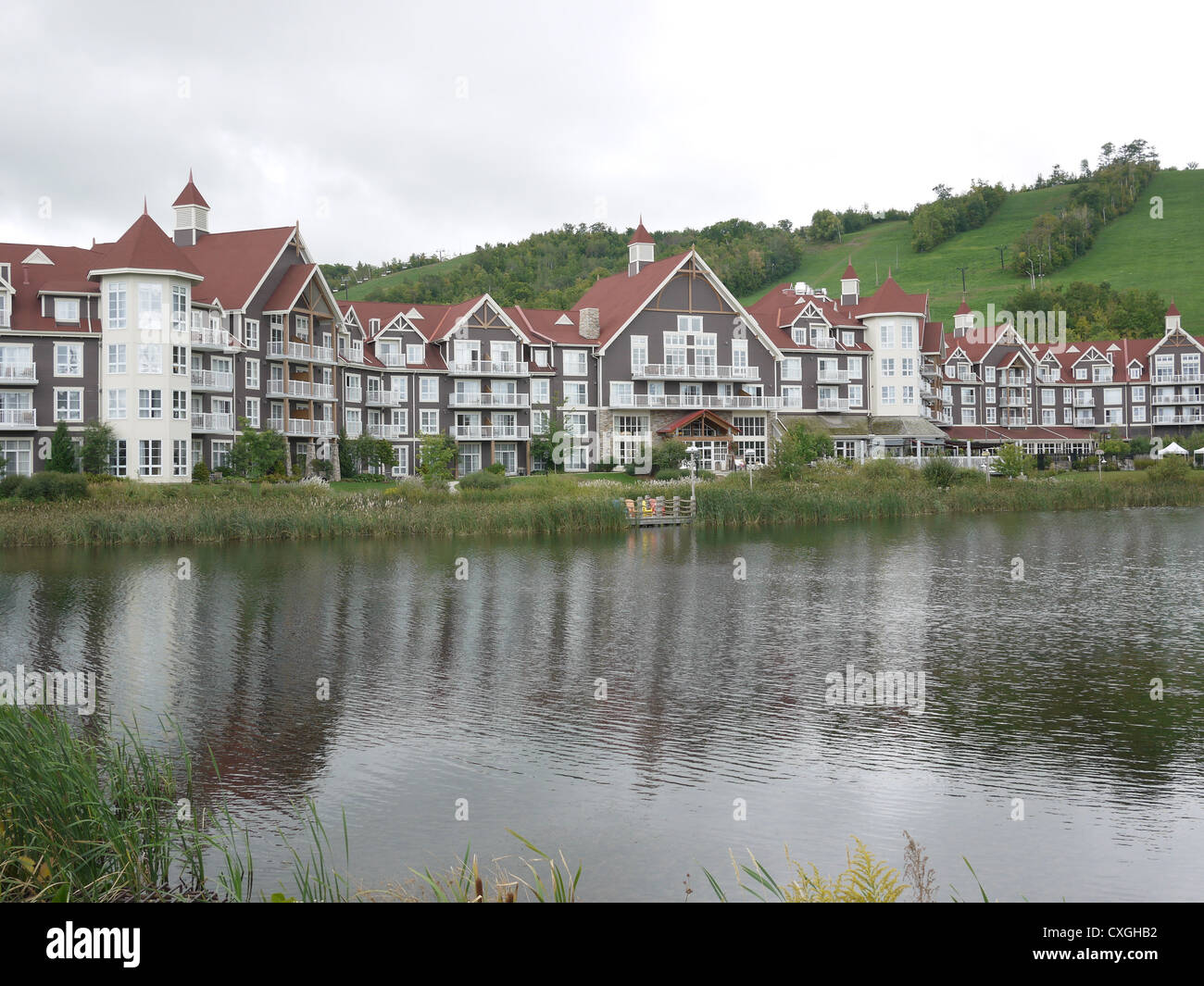 blue mountain resort collingwood ontario canada Stock Photo - Alamy