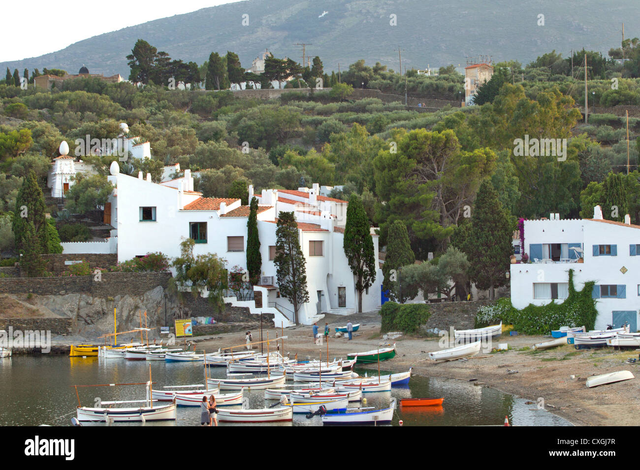 House museum of Salvador Dali in Port Lligat, Cadaques, Spain Stock ...
