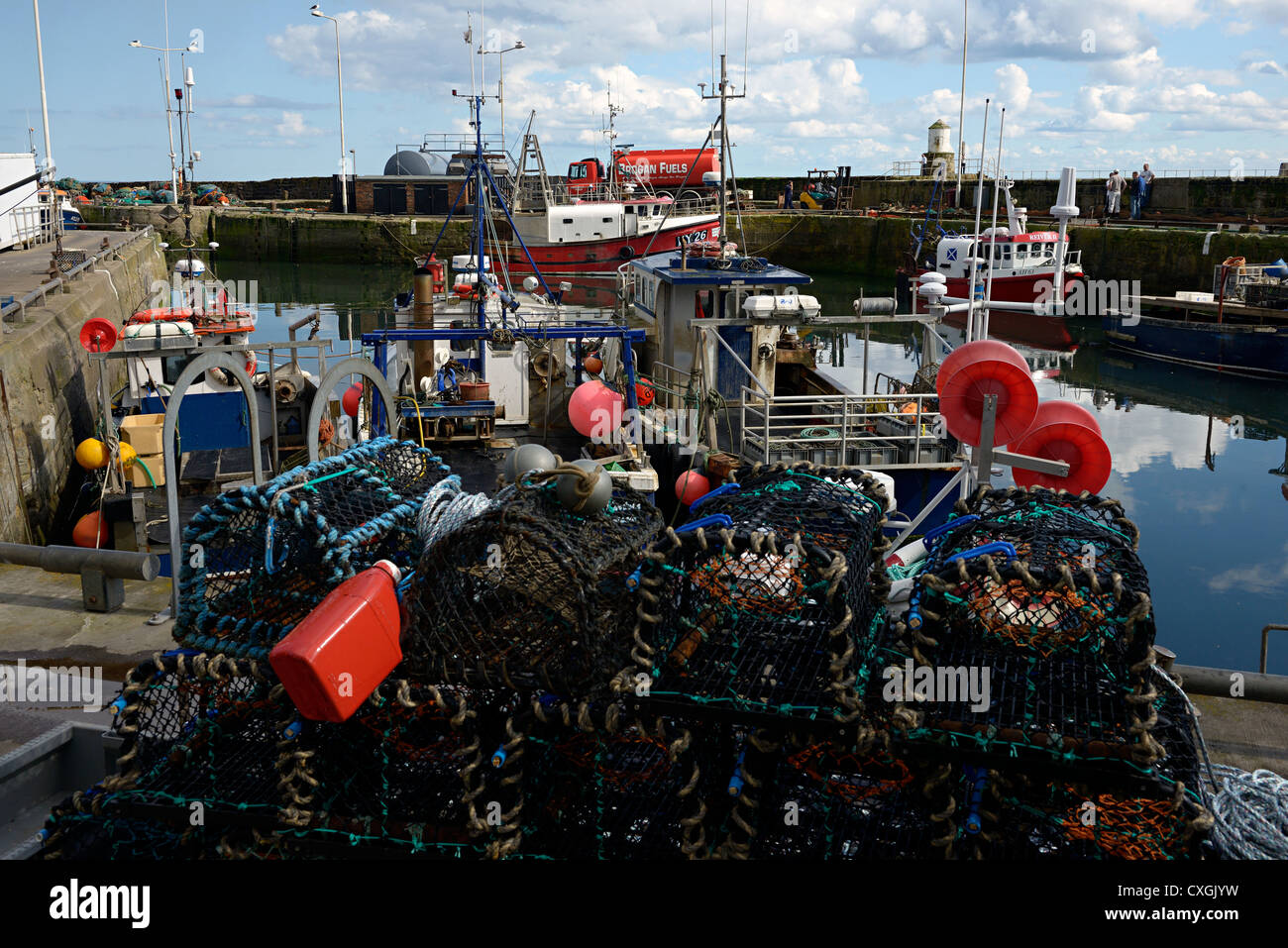 harbour pittenweem fife scotland Stock Photo - Alamy