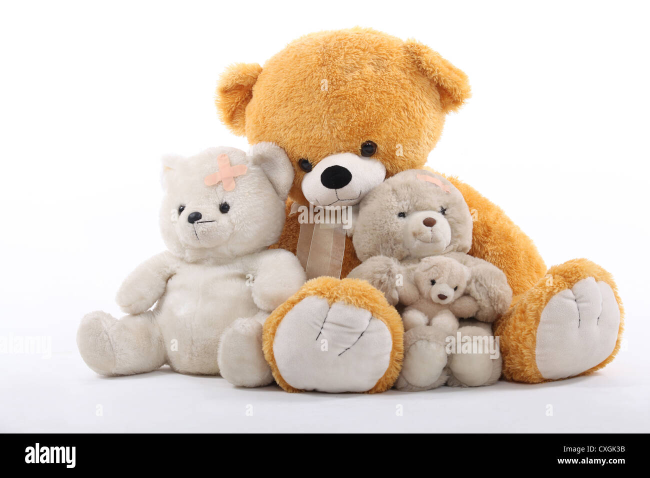 Assortment of stuffed bears Stock Photo - Alamy
