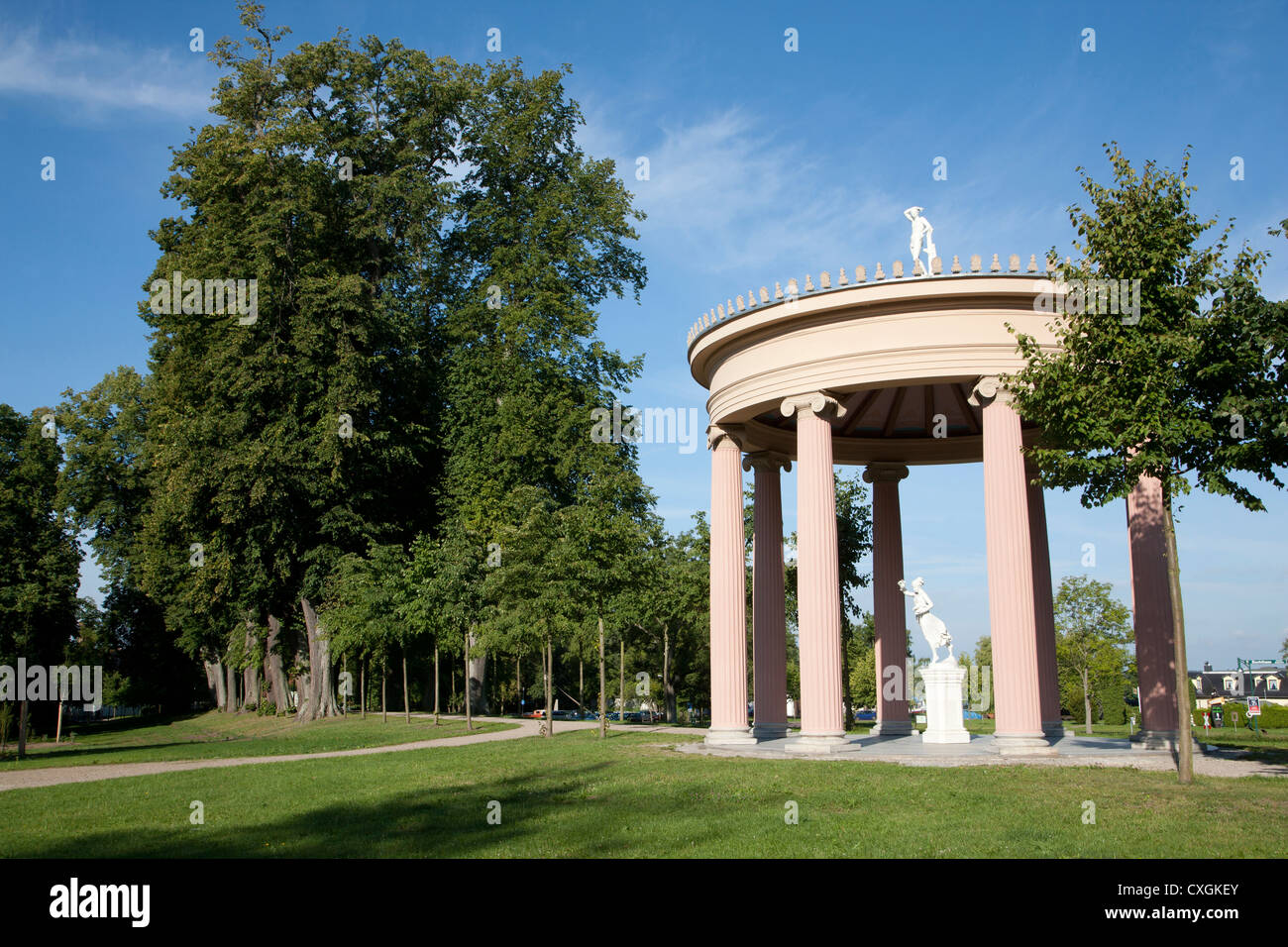 Hebe temple, Palace Gardens, Neustrelitz palace, Neustrelitz ...