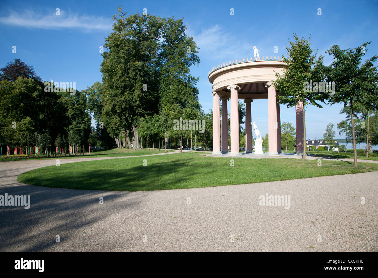 Hebe temple, Palace Gardens, Neustrelitz palace, Neustrelitz ...