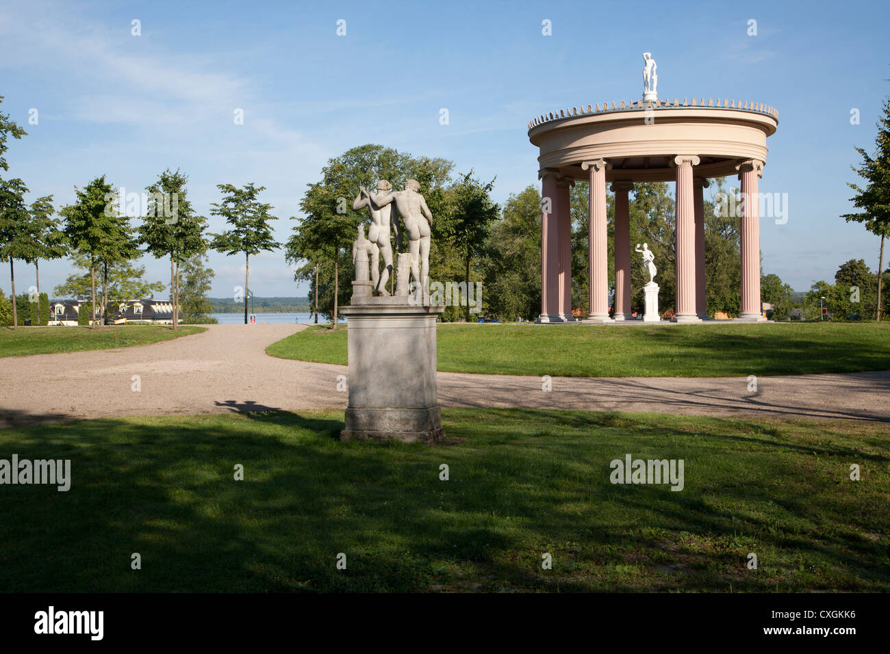 Hebe temple, Palace Gardens, Neustrelitz palace, Neustrelitz ...