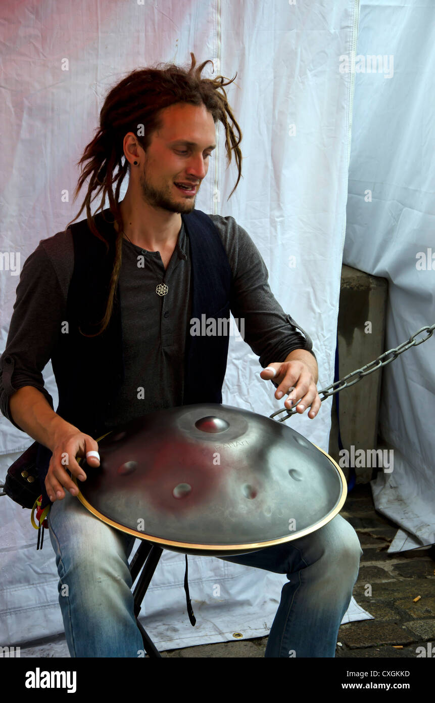 Playing percussive instrument hi-res stock photography and images - Alamy