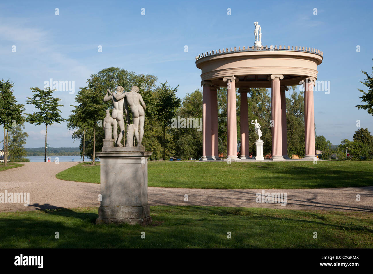 Hebe temple, Palace Gardens, Neustrelitz palace, Neustrelitz ...