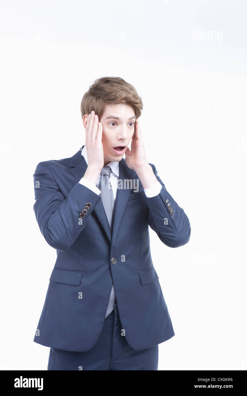 Surprised posture hi-res stock photography and images - Alamy