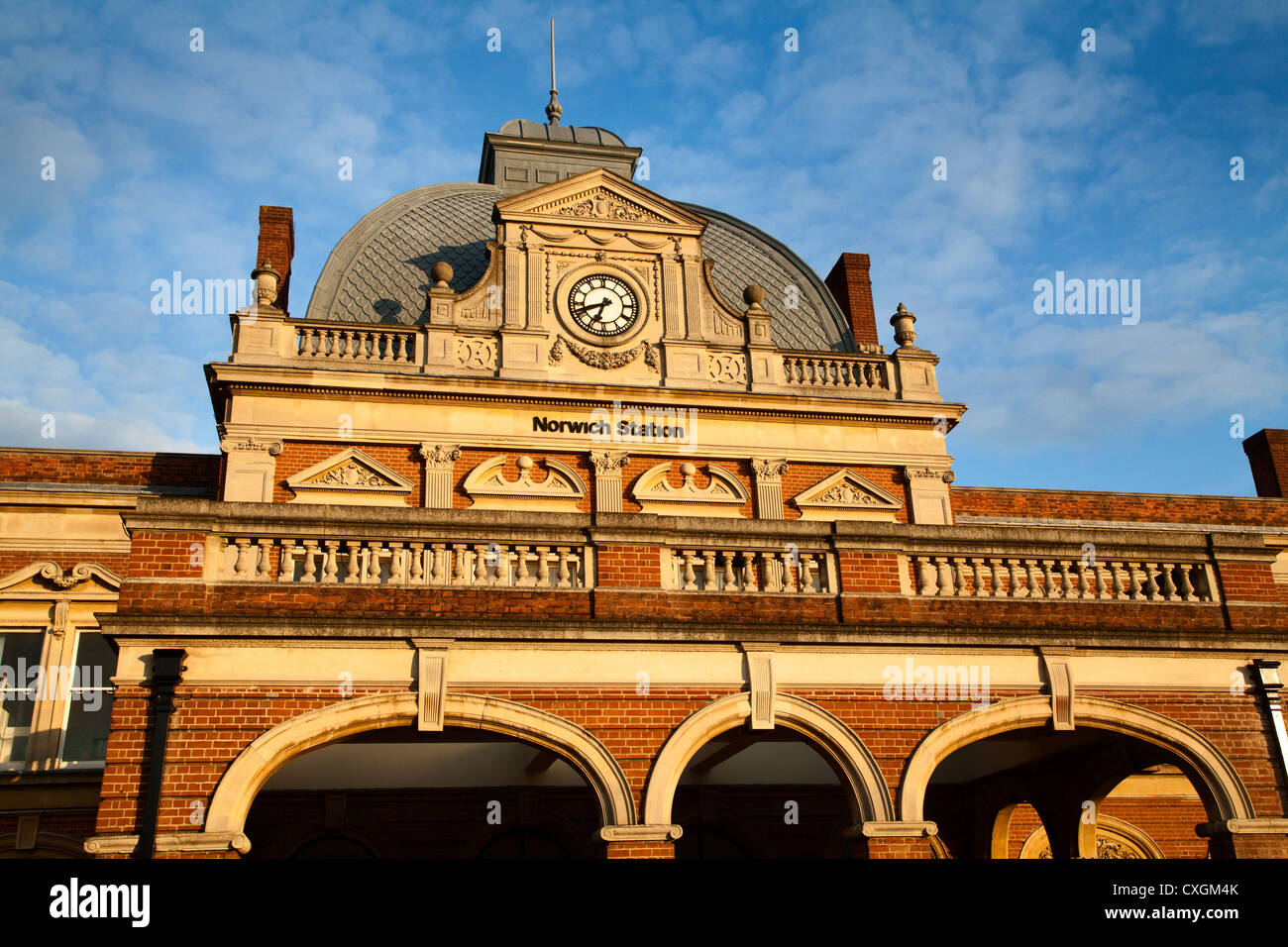 Norwich Railway Station Norwich Norfolk England Stock Photo - Alamy