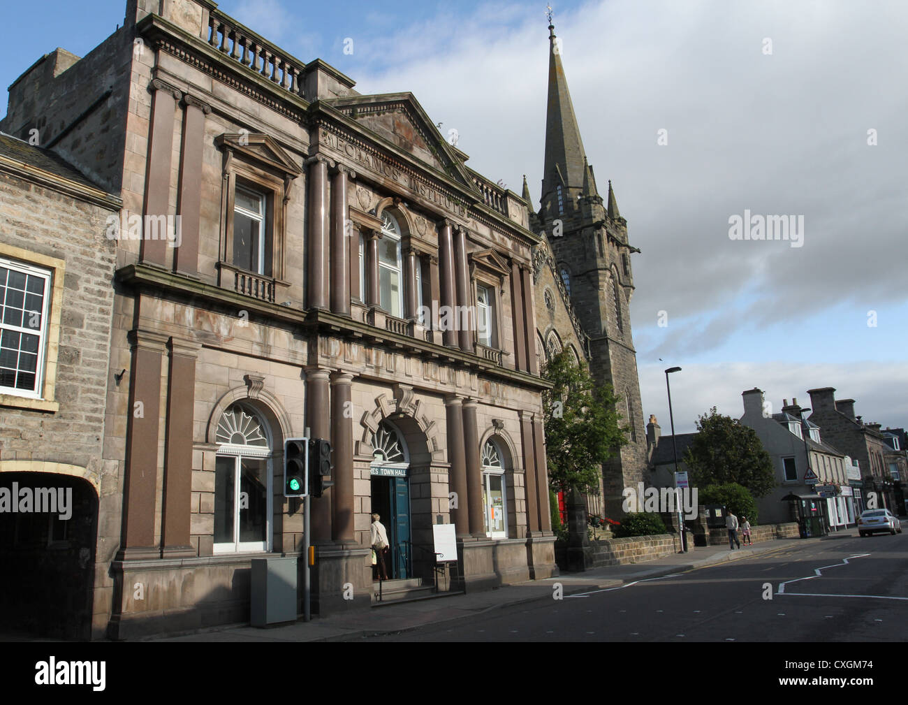 Forres town hi-res stock photography and images - Alamy