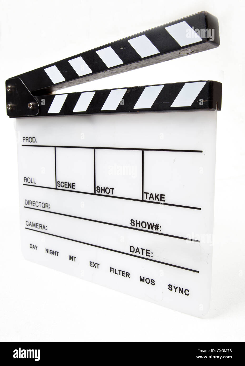 Clapper board hi-res stock photography and images - Alamy