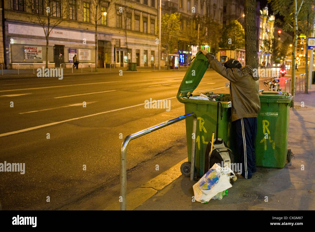 Homeless budapest hi-res stock photography and images - Alamy