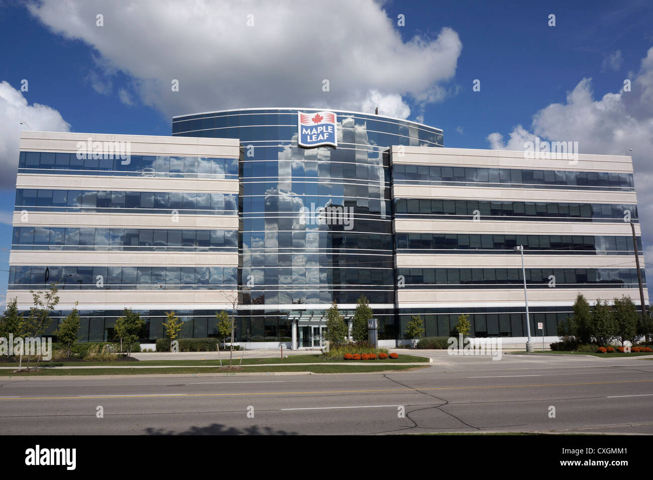 Maple Leaf Foods, building Stock Photo - Alamy