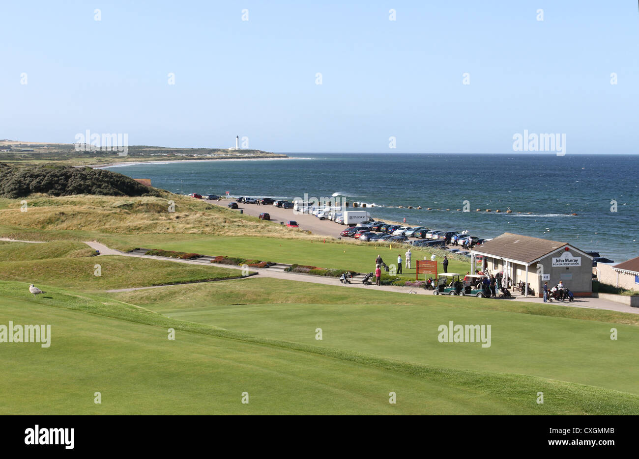 Moray Golf Course Lossiemouth Scotland September 2012 Stock Photo - Alamy