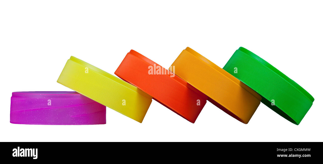 color bottle plastic cap isolated Stock Photo - Alamy