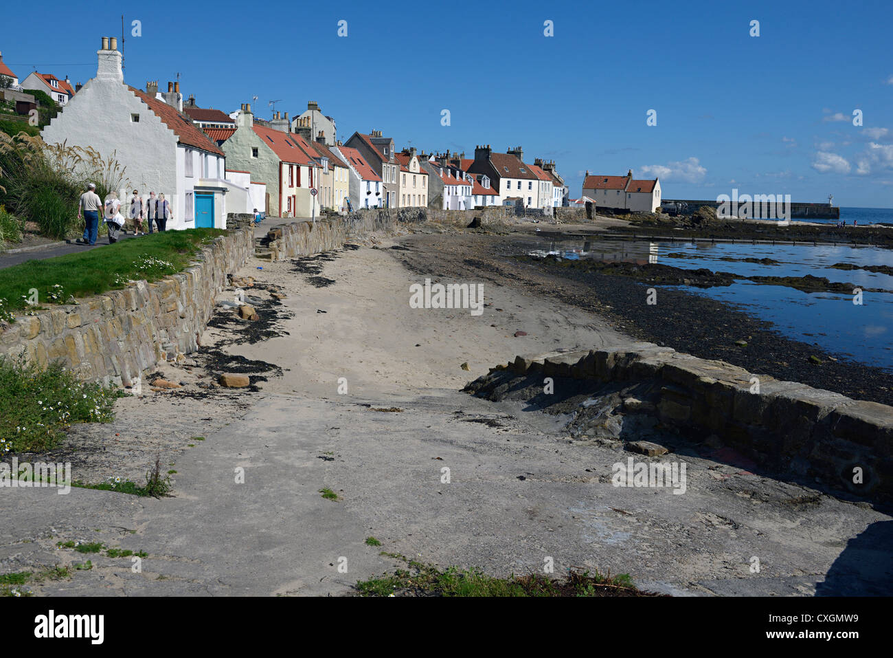 pittenweem fife scotland Stock Photo - Alamy