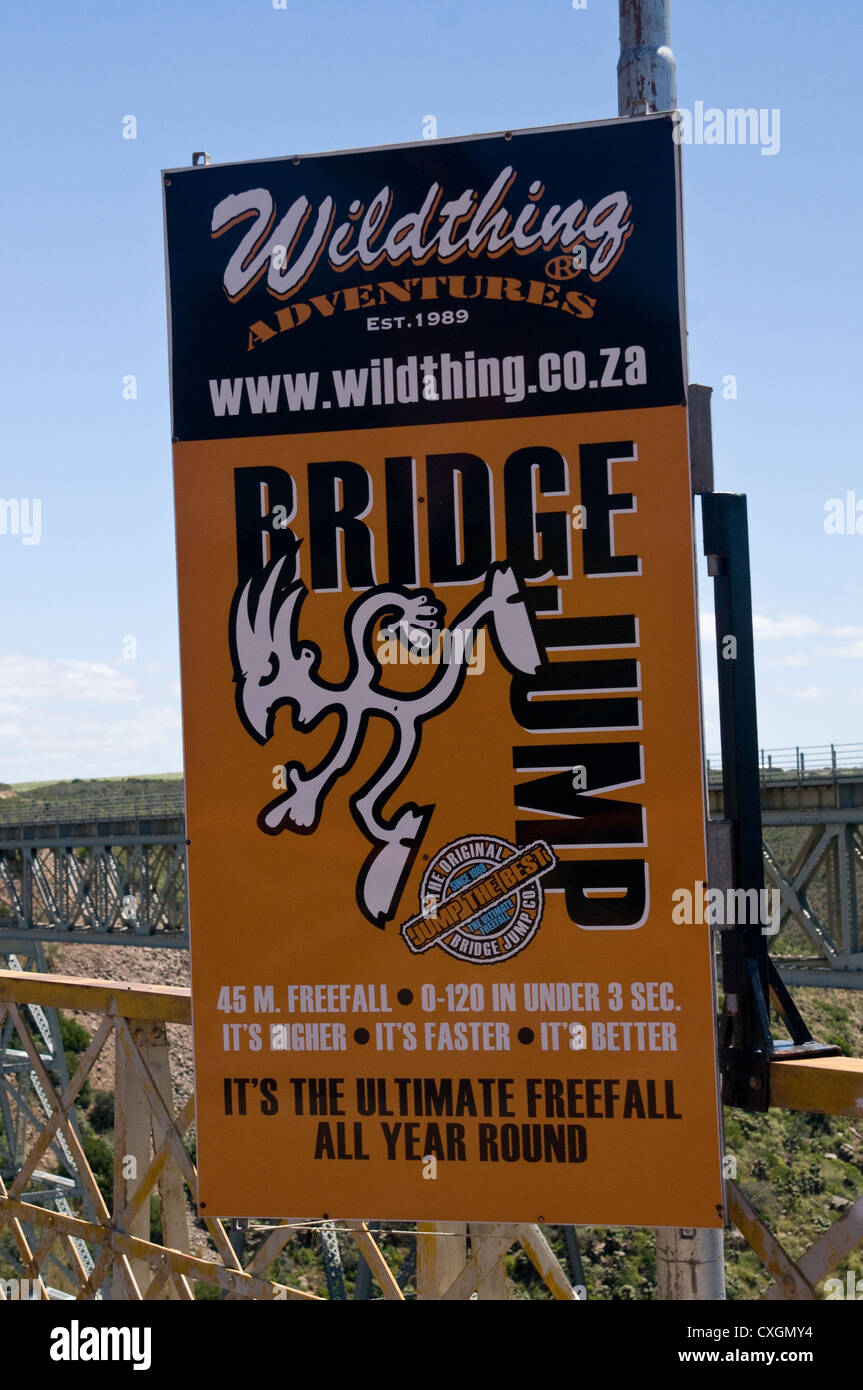 Gouritz river, bungy, bungy jump, South Africa, Bungee Stock Photo - Alamy