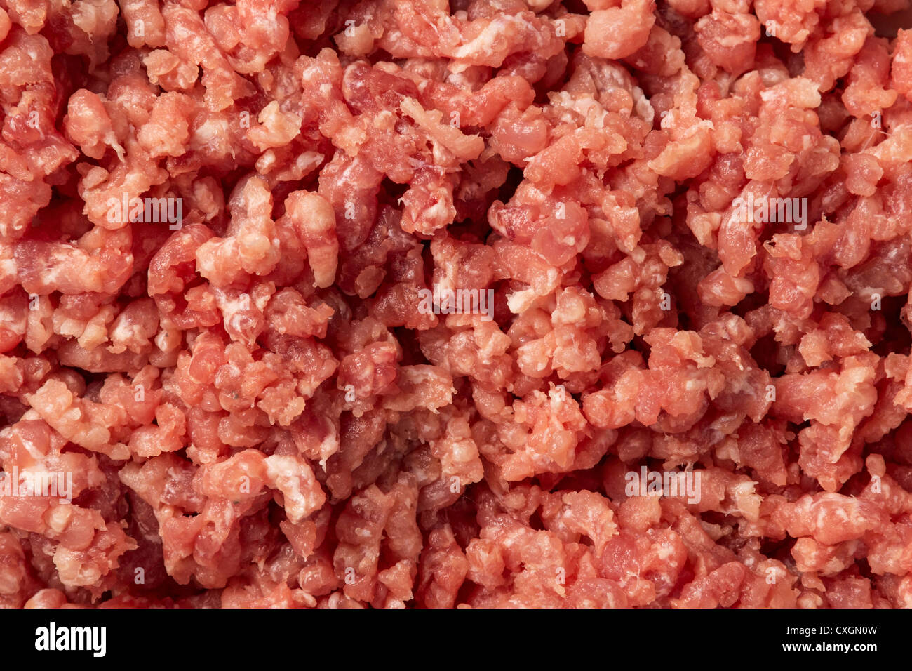 minced pork meat close up, can be used as a background Stock Photo - Alamy