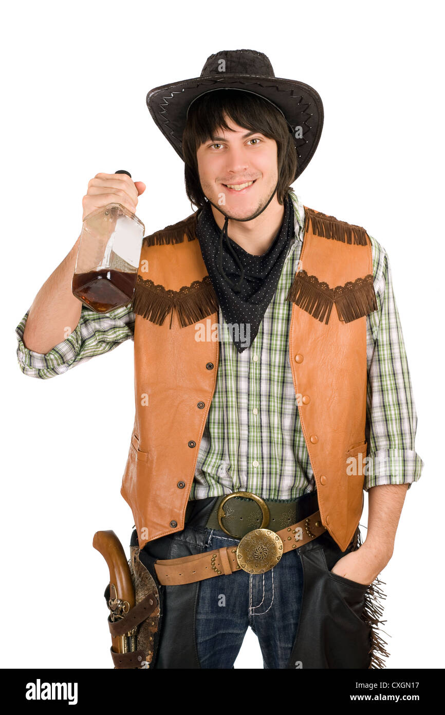 Happy cowboy hi-res stock photography and images - Alamy