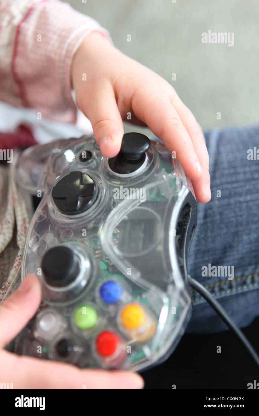 Handset for a games console Stock Photo - Alamy