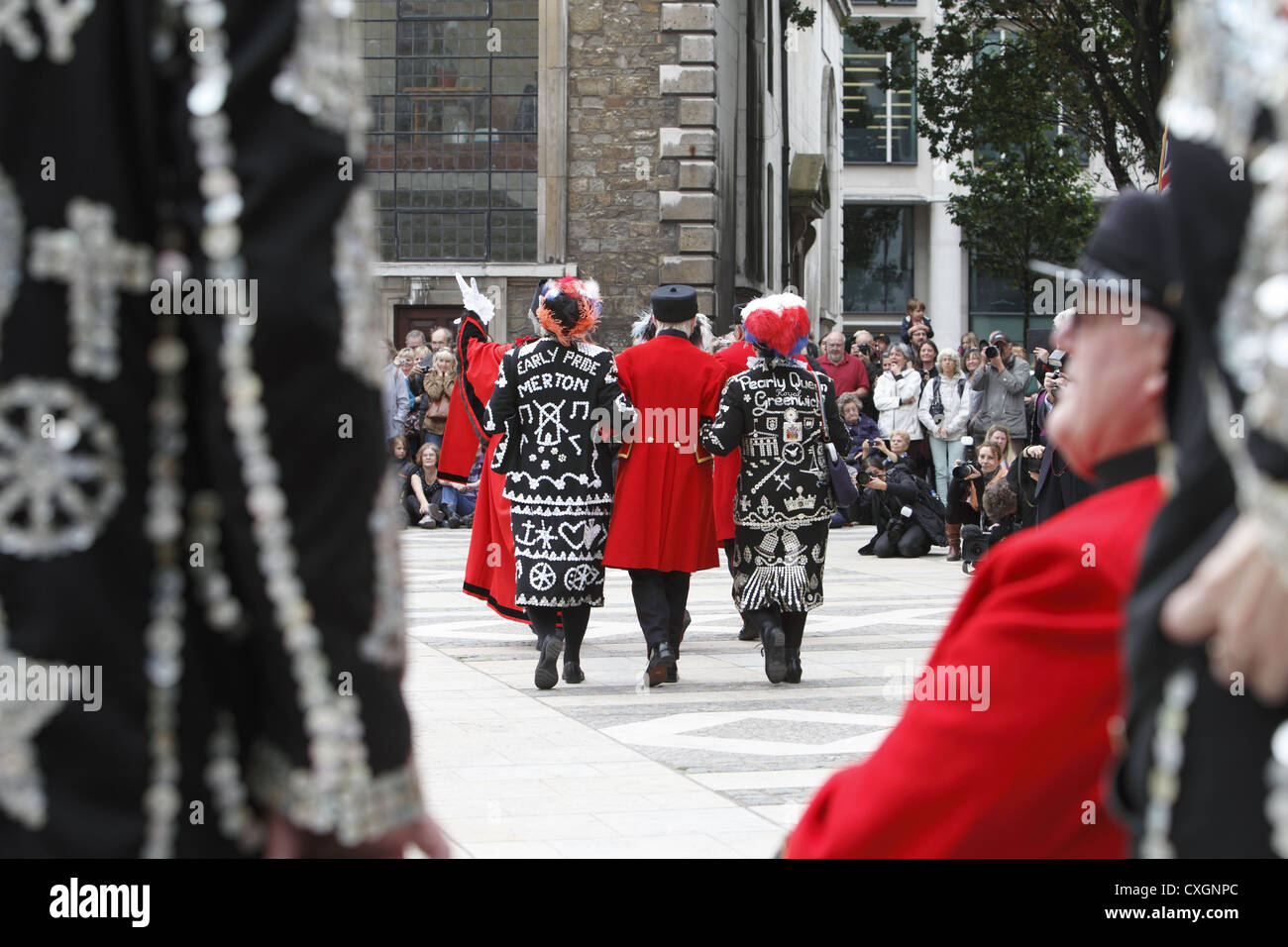 The Pearly Kings & Queens Costermongers’ Harvest Festival held at ...