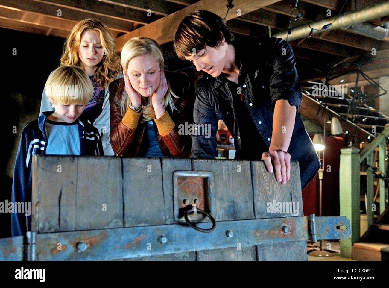 THE HOLE 2012 Big Air Studios film with from l: Nathan Gamble, Haley ...