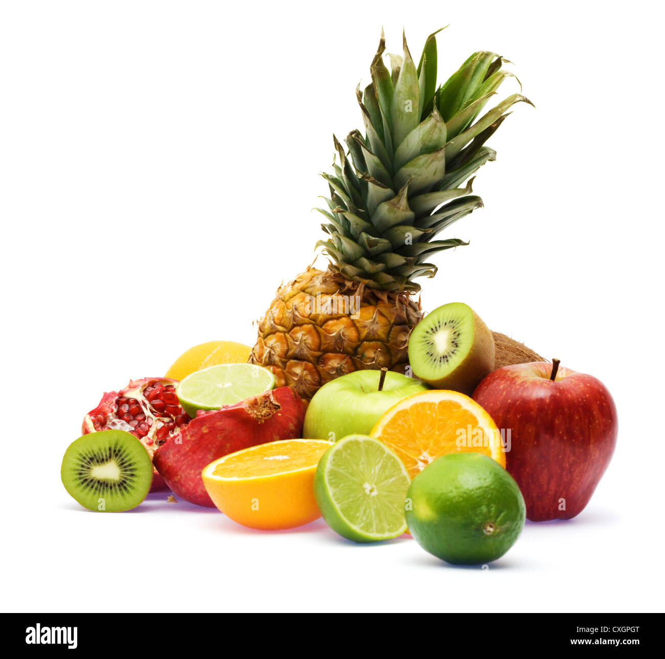 Market fresh fruits Cut Out Stock Images & Pictures - Alamy