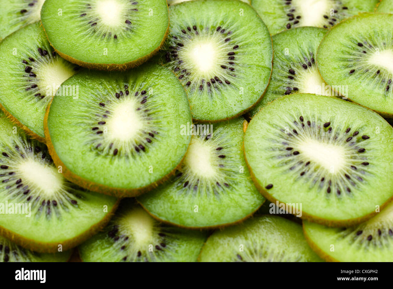 Closeup kiwi seed pattern hi-res stock photography and images - Alamy
