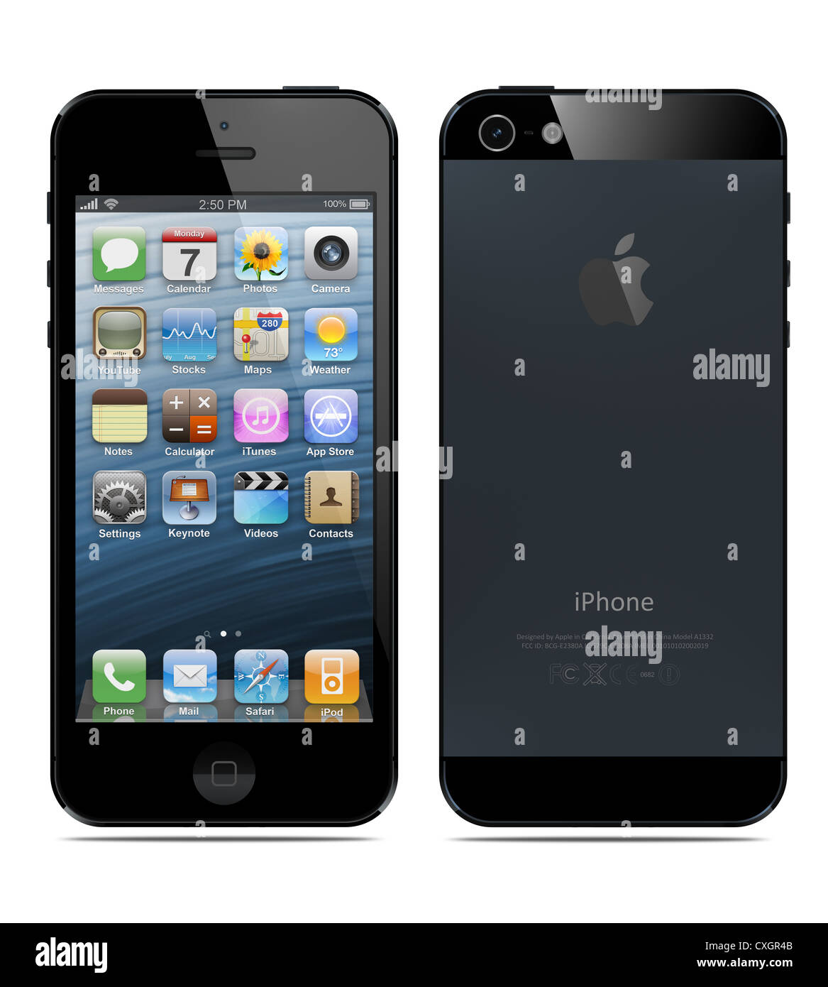 Iphone 5 Black Front
