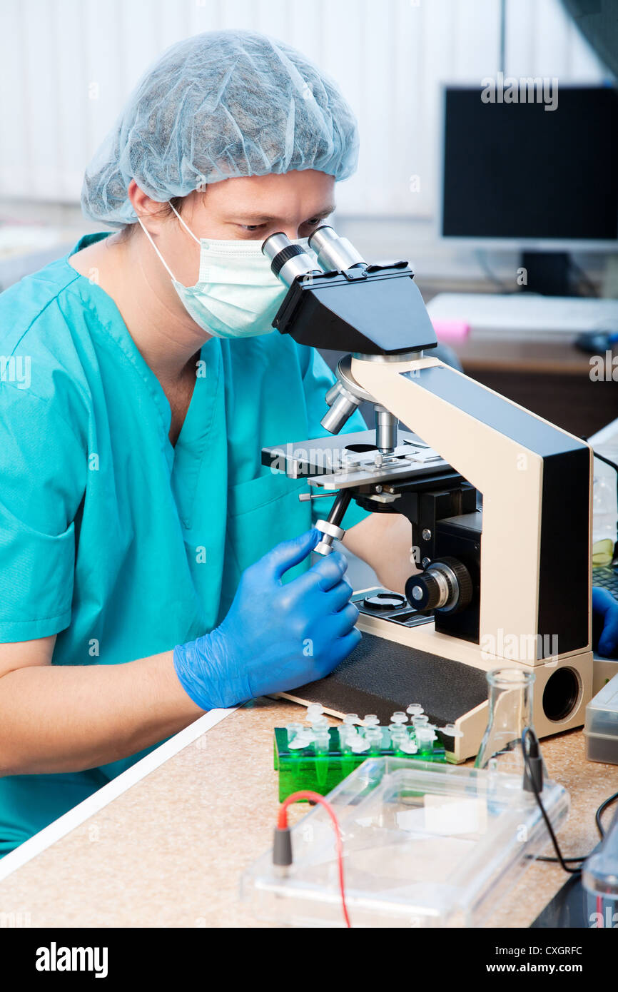 Microscope cytology hi-res stock photography and images - Alamy