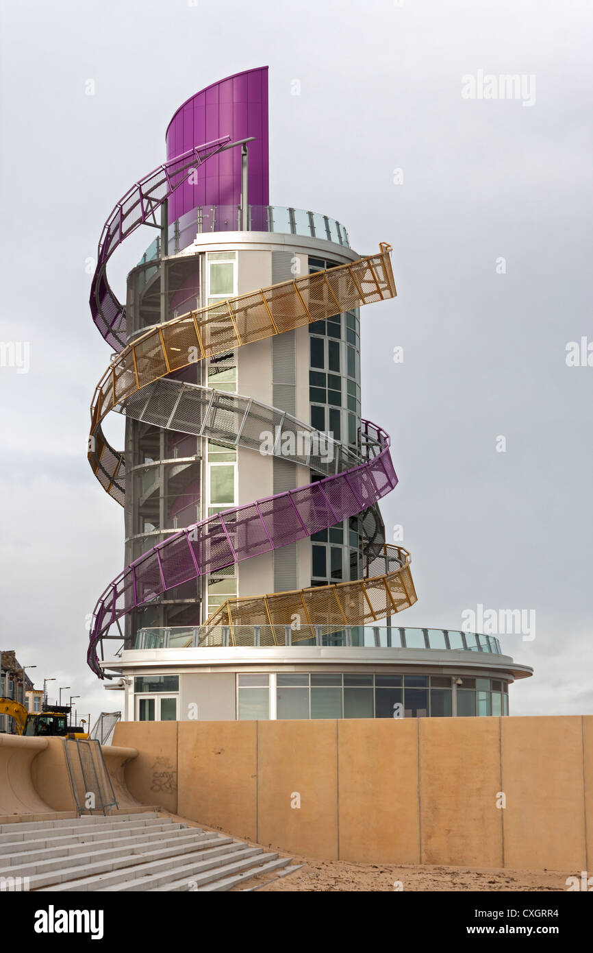 Redcar vertical pier taken on the 1/10/2012 Stock Photo - Alamy