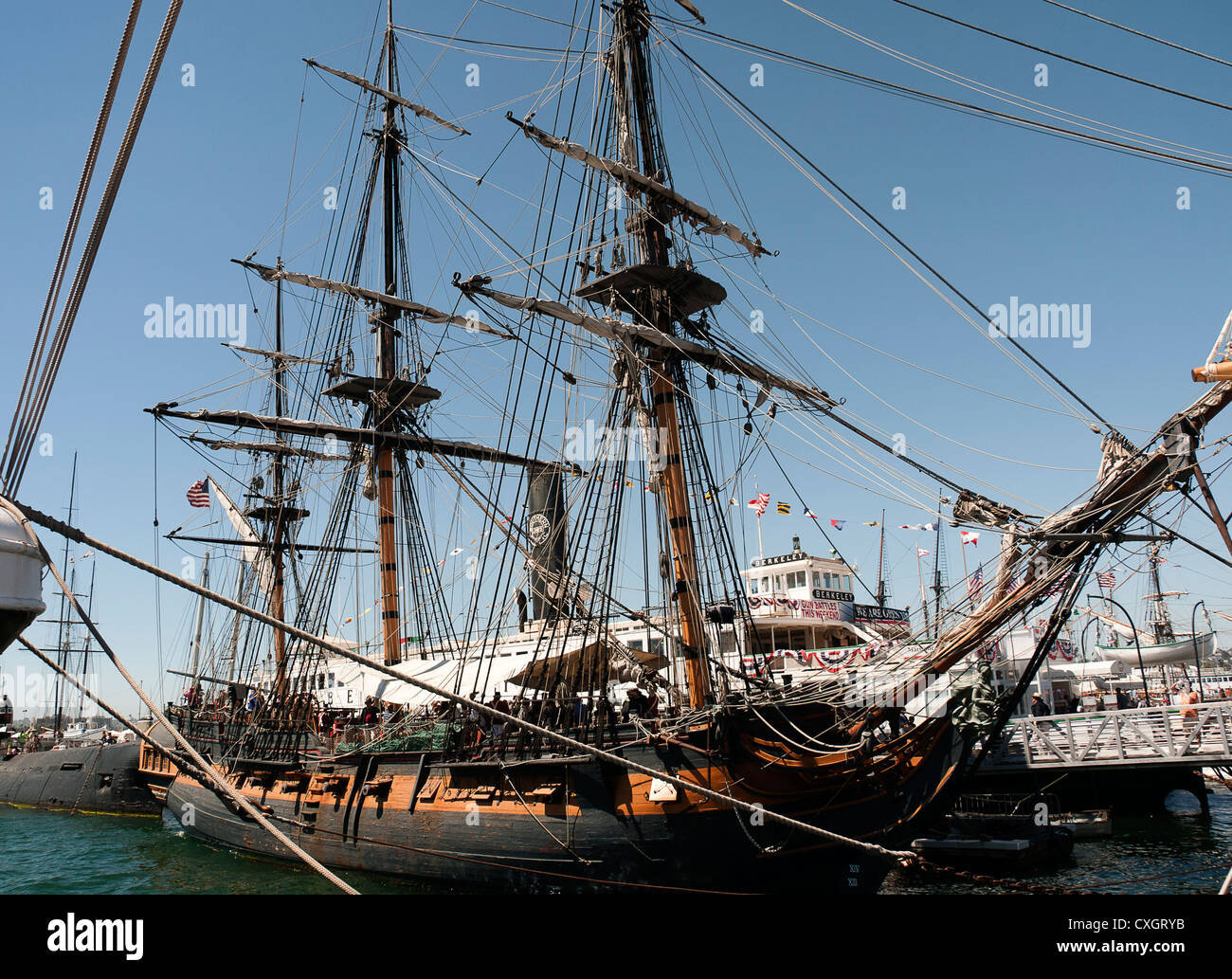 HMS Surprise used in the film Master and Commander in the Tall Sailing ...