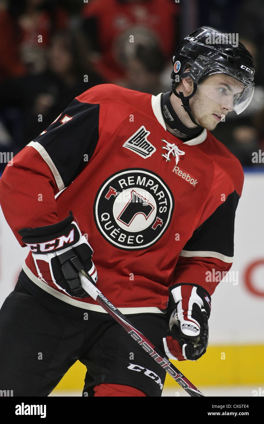 QMJHL (LHJMQ) hockey profile photo on Quebec Remparts Brandon Shea ...