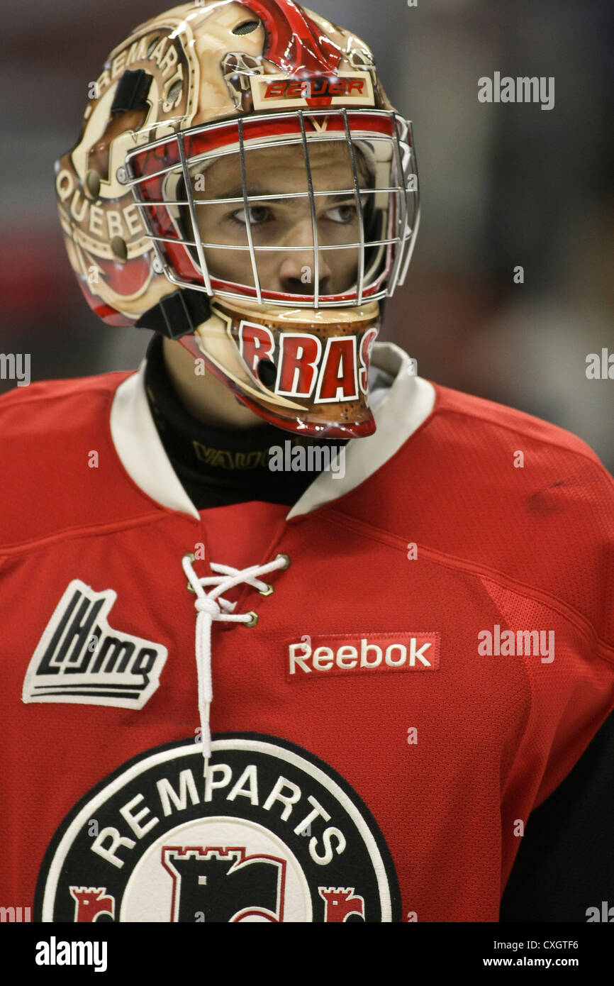QMJHL (LHJMQ) hockey profile photo on Quebec Remparts Francois Brassard ...