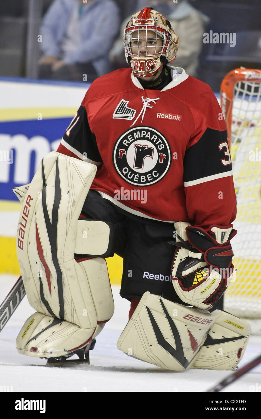 QMJHL (LHJMQ) hockey profile photo on Quebec Remparts Francois Brassard ...