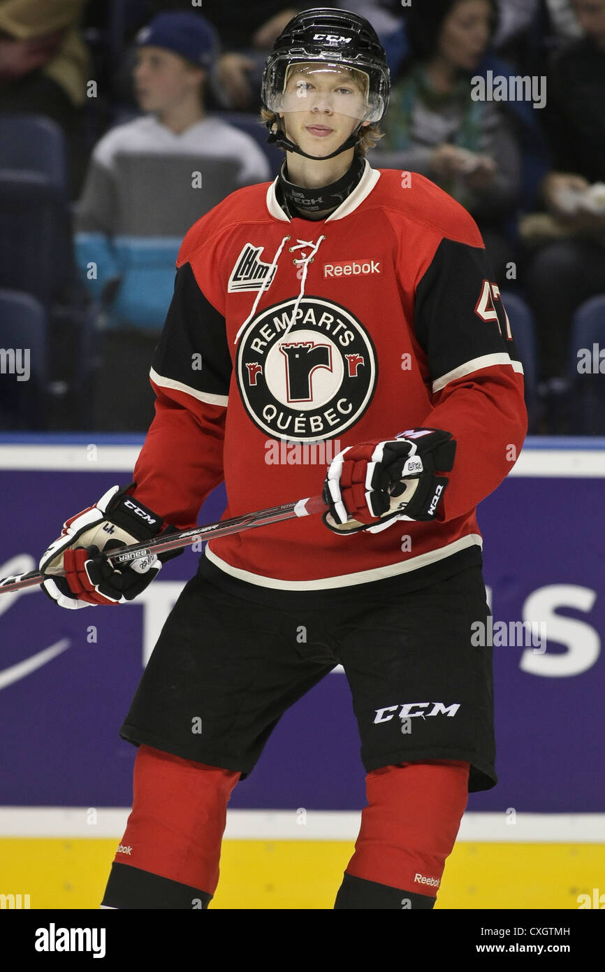 QMJHL (LHJMQ) hockey profile photo on Quebec Remparts Maxime Fortier ...