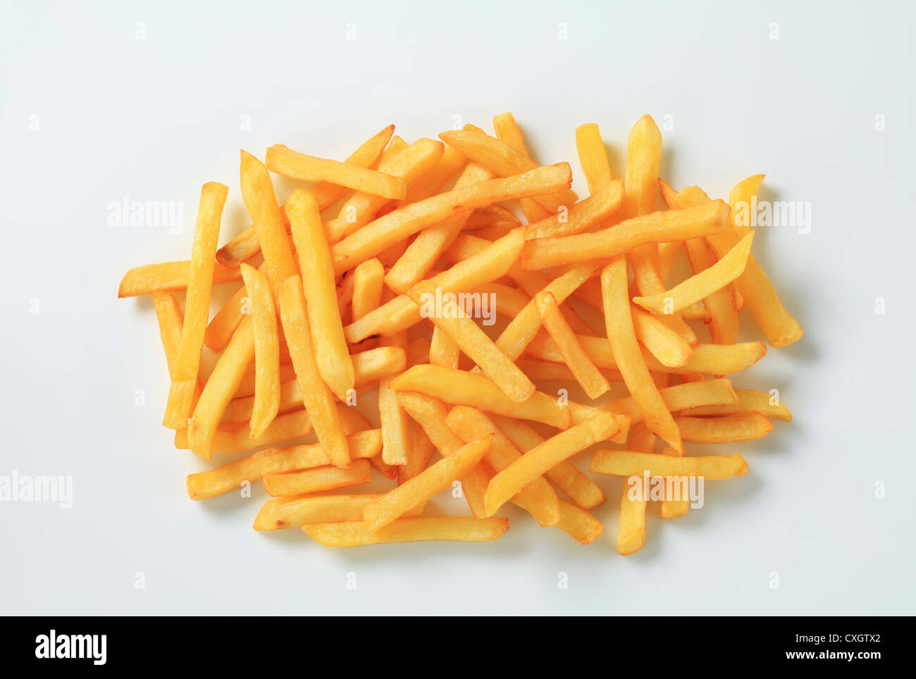 Fresh fried French fries - closeup Stock Photo - Alamy