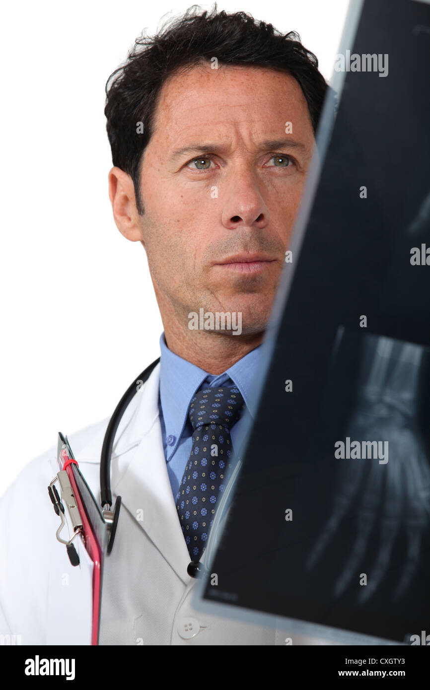 Doctor xray vertical hi-res stock photography and images - Alamy