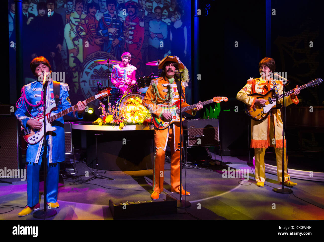 Let It Be, The Beatles Musical with the roles of John, George, Paul and ...