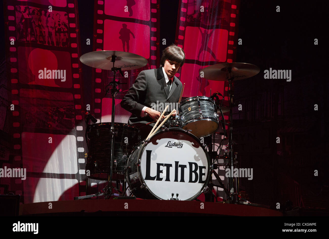Let It Be, The Beatles Musical with the roles of John, George, Paul and ...