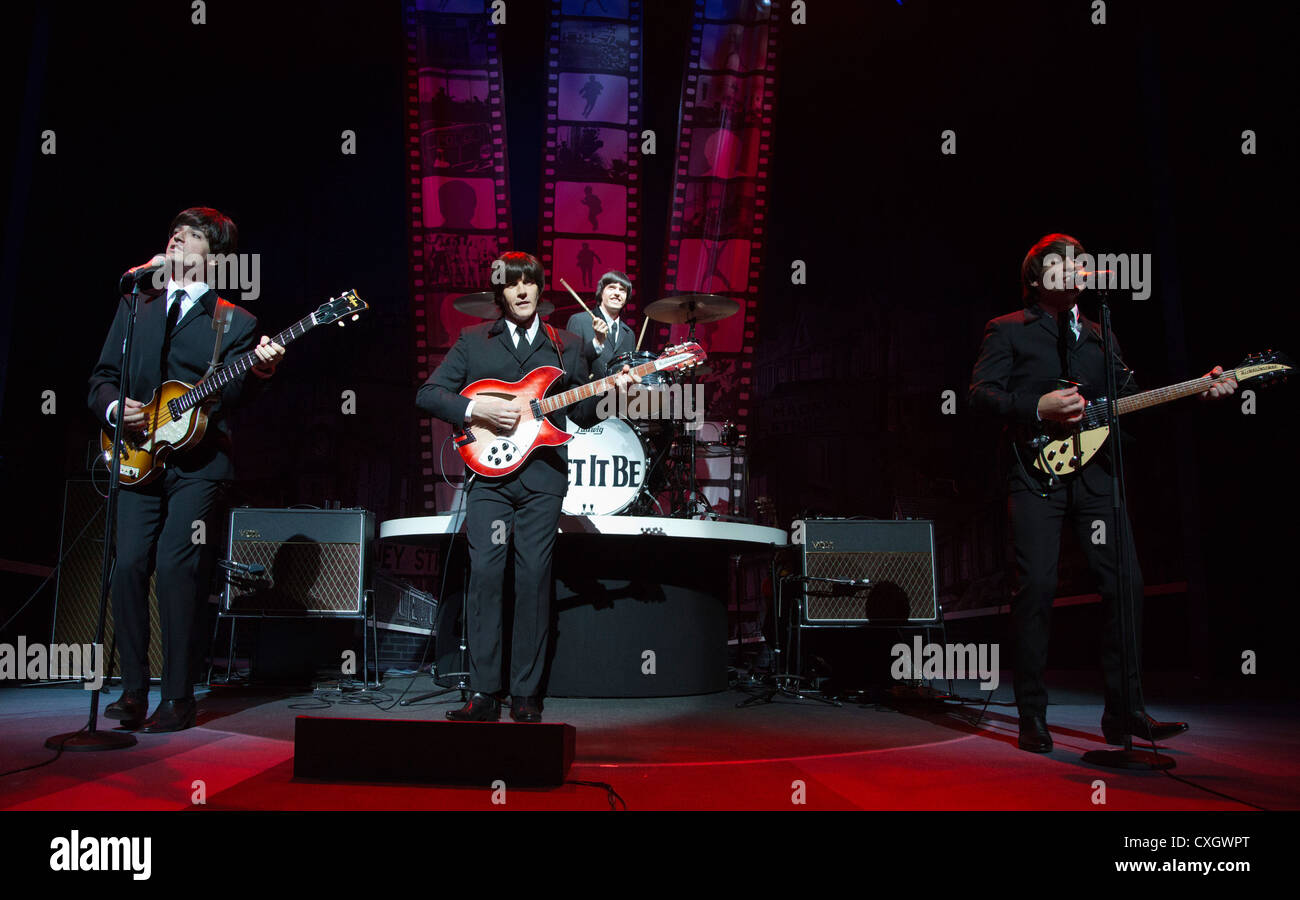Let It Be, The Beatles Musical with the roles of John, George, Paul and ...