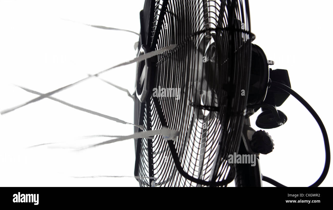 retro classic table fan close up Stock Photo - Alamy