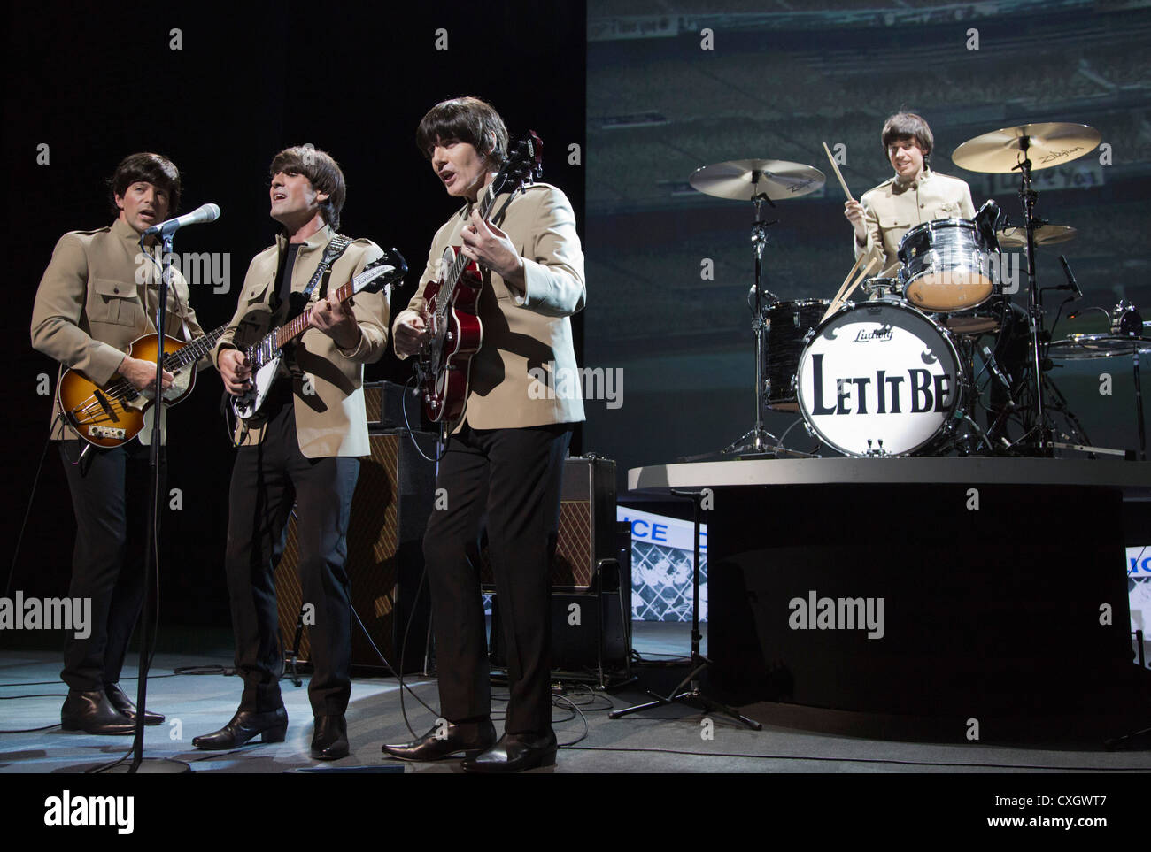 Let It Be, The Beatles Musical with the roles of John, George, Paul and ...
