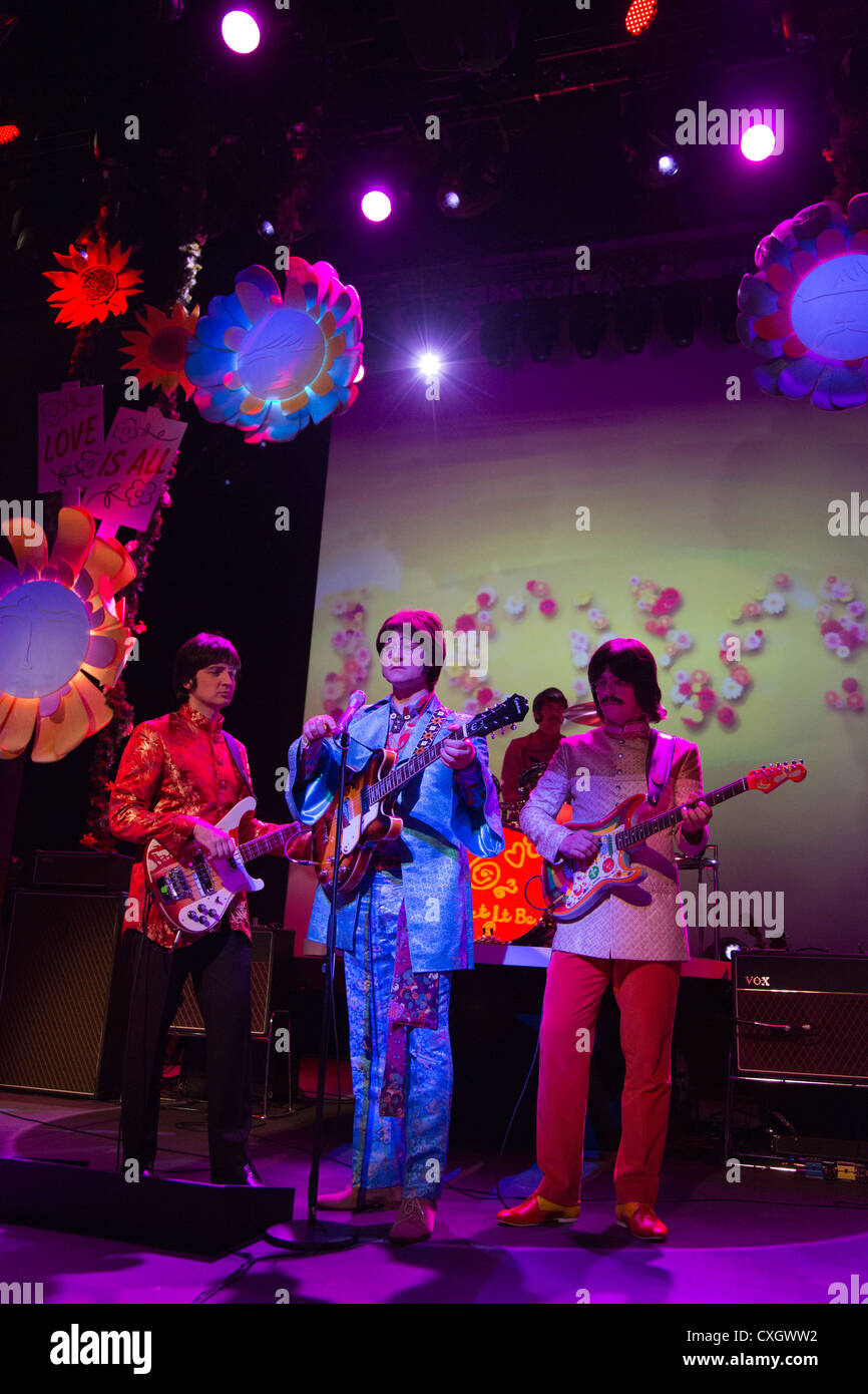 Let It Be, The Beatles Musical with the roles of John, George, Paul and ...