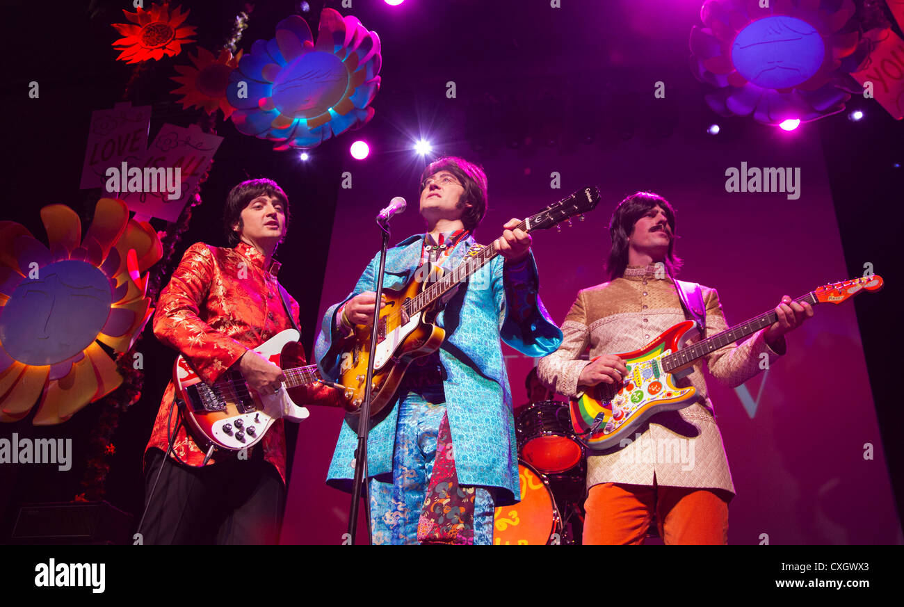 Let It Be, The Beatles Musical with the roles of John, George, Paul and ...