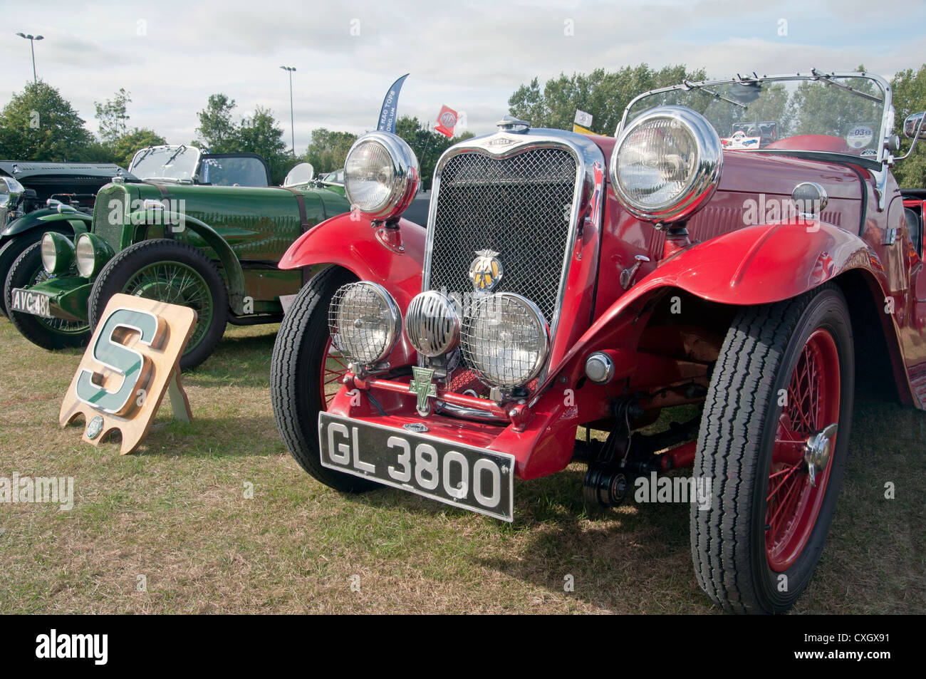 Excellent example of a 1934 Singer Nine Le Mans classic car either ...