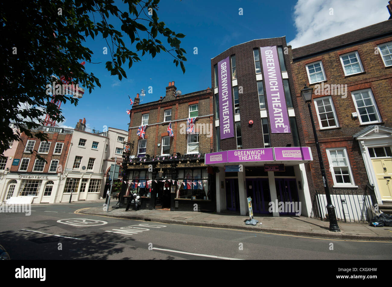Greenwich theatre london hi-res stock photography and images - Alamy