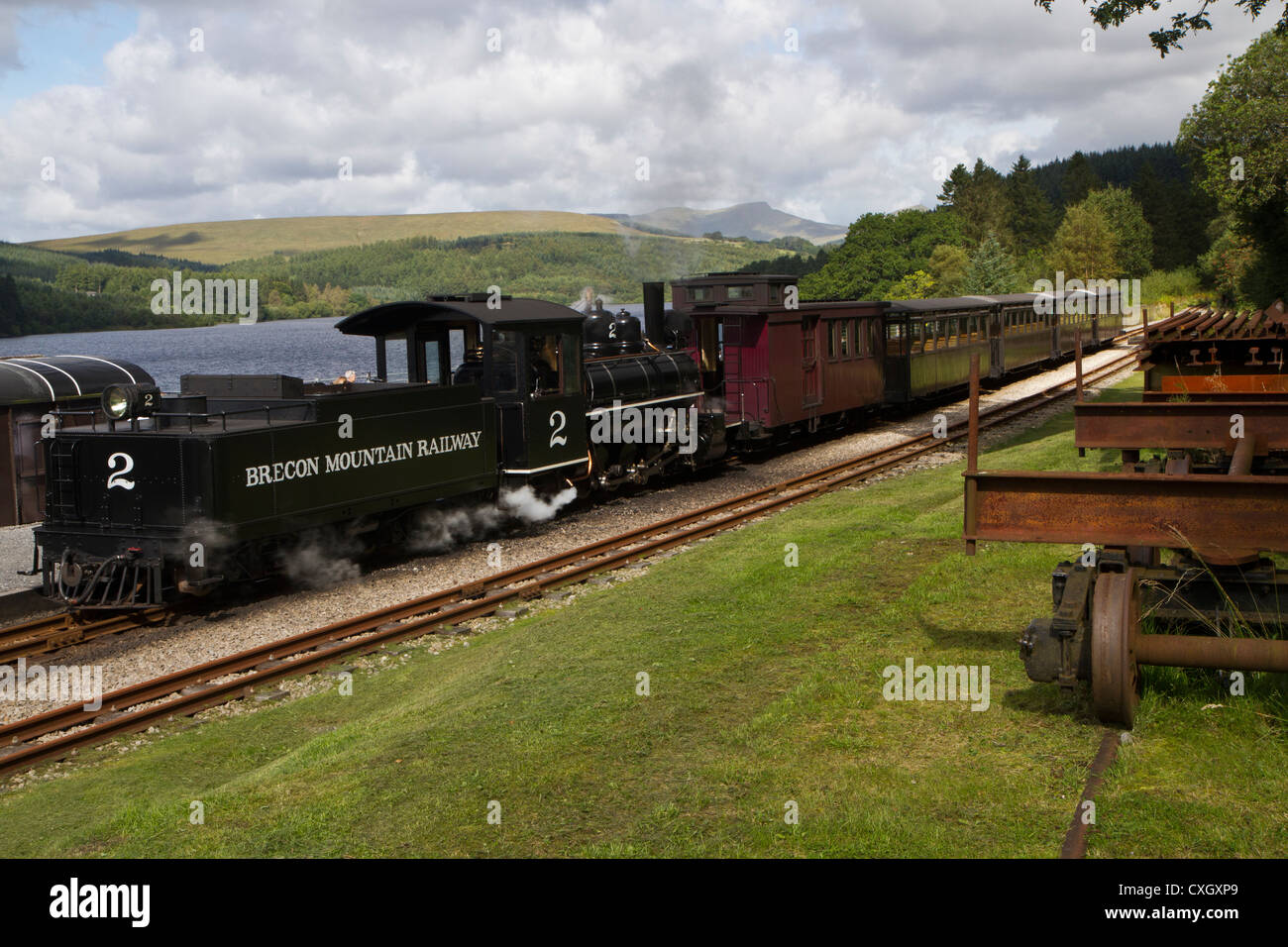 The brecon mountain railway hi-res stock photography and images - Alamy
