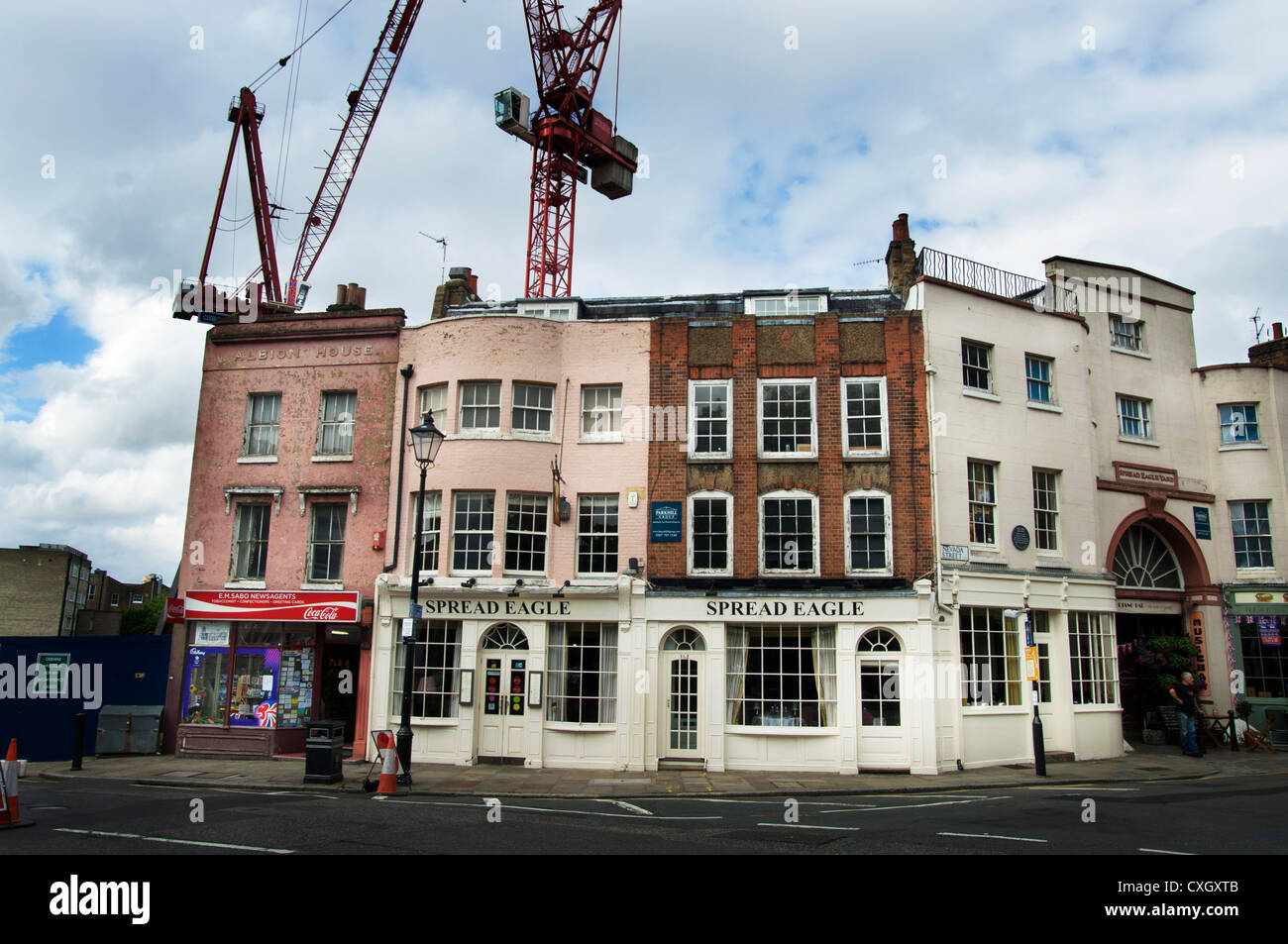 Row Of Shops Stock Photos & Row Of Shops Stock Images - Alamy