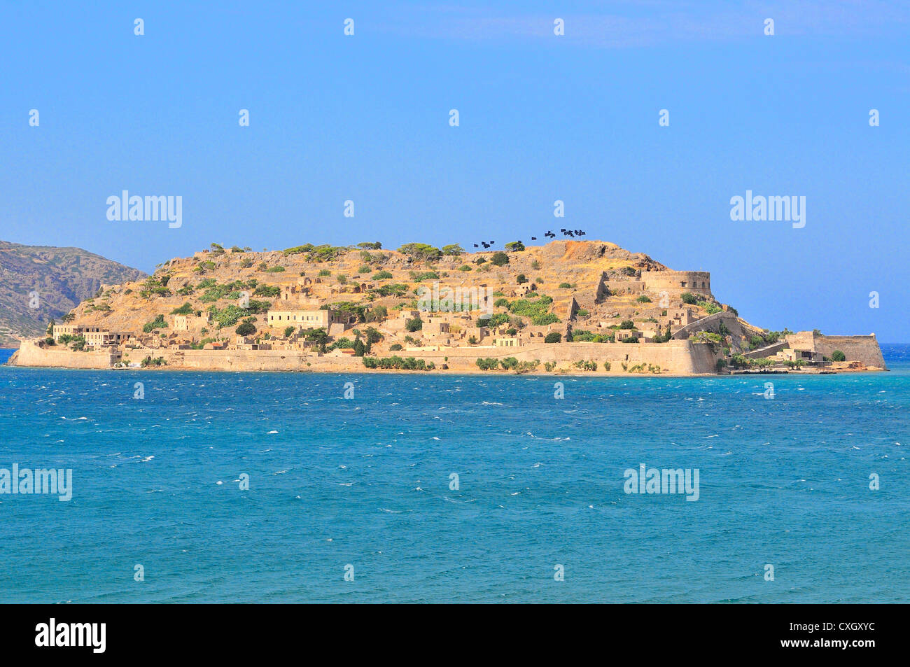 Spinalonga island former leper hi-res stock photography and images - Alamy