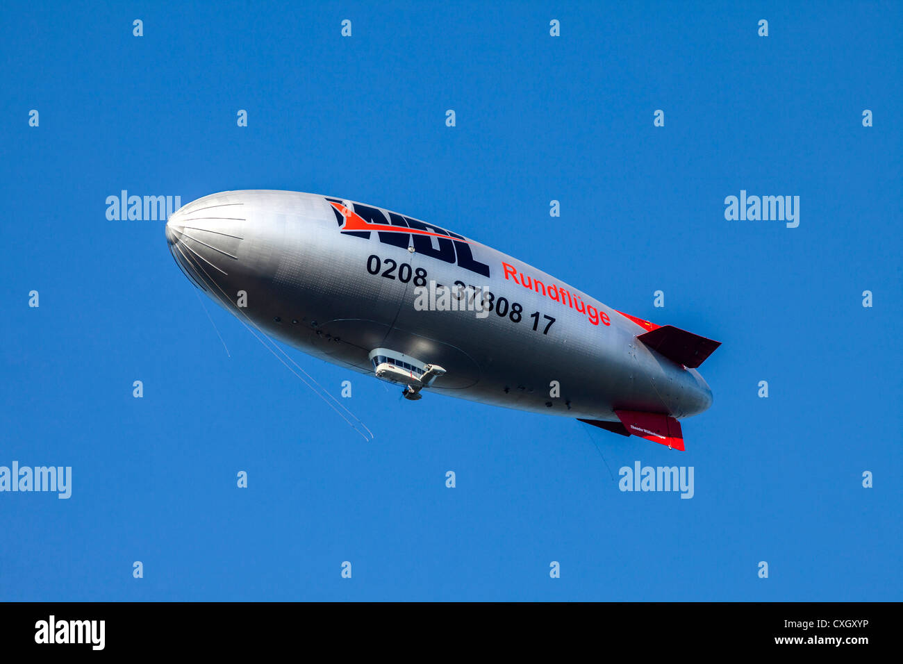 Blimp, airship, Germany Stock Photo - Alamy