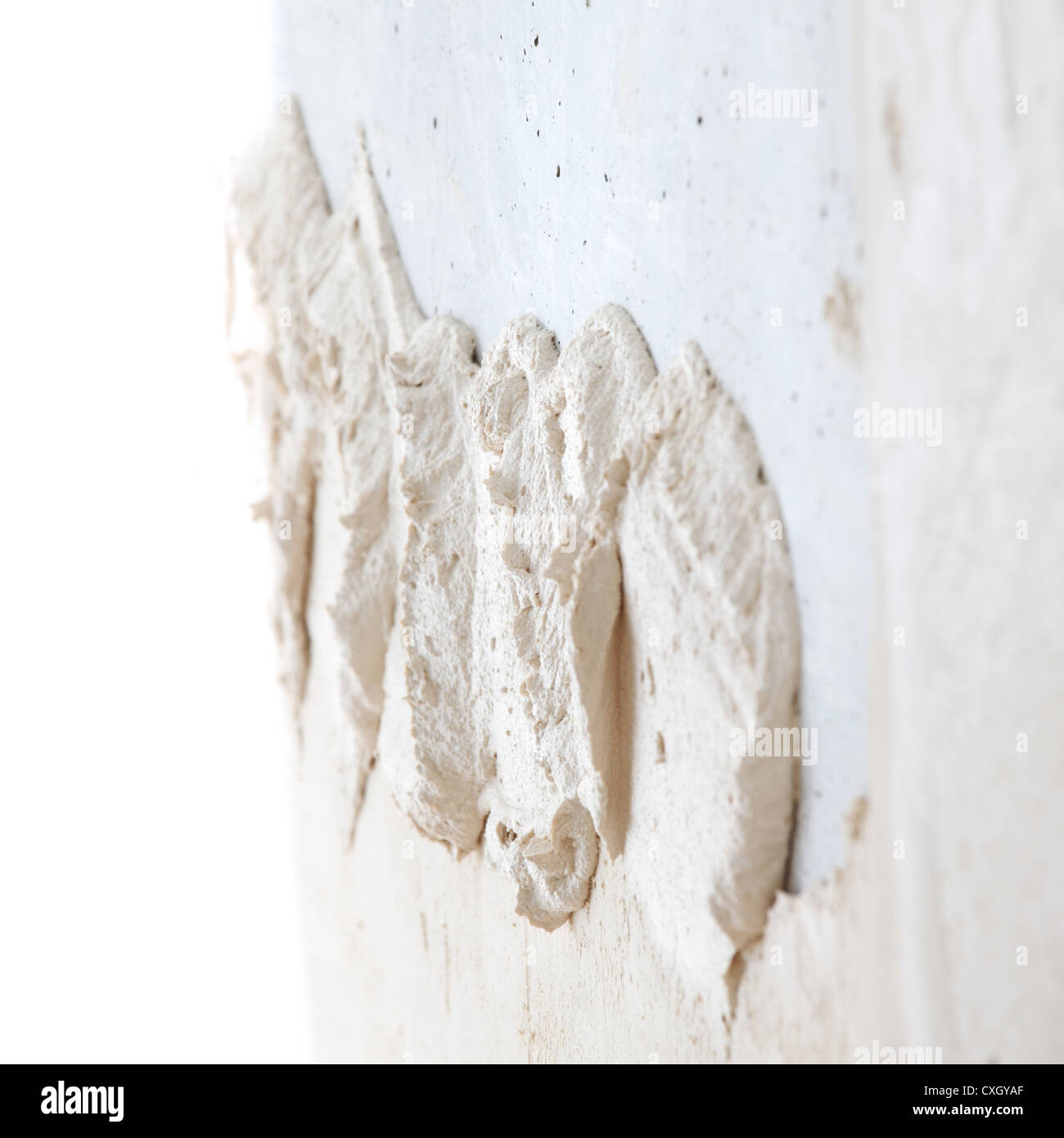 work aligns with a spatula wall Stock Photo - Alamy